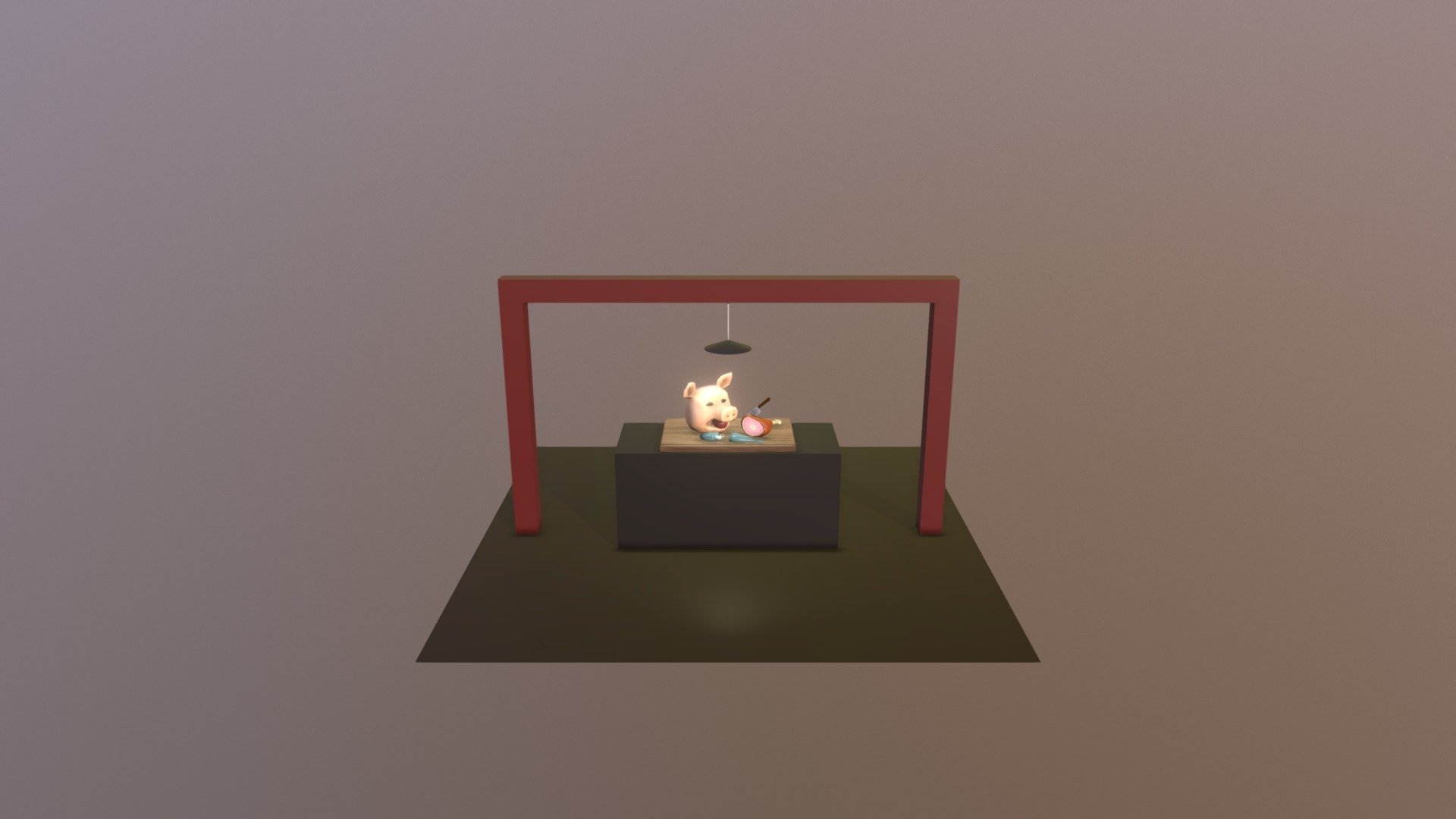 Meat Props in Scene - 3D model by CallumdeVere [db7af4a] - Sketchfab