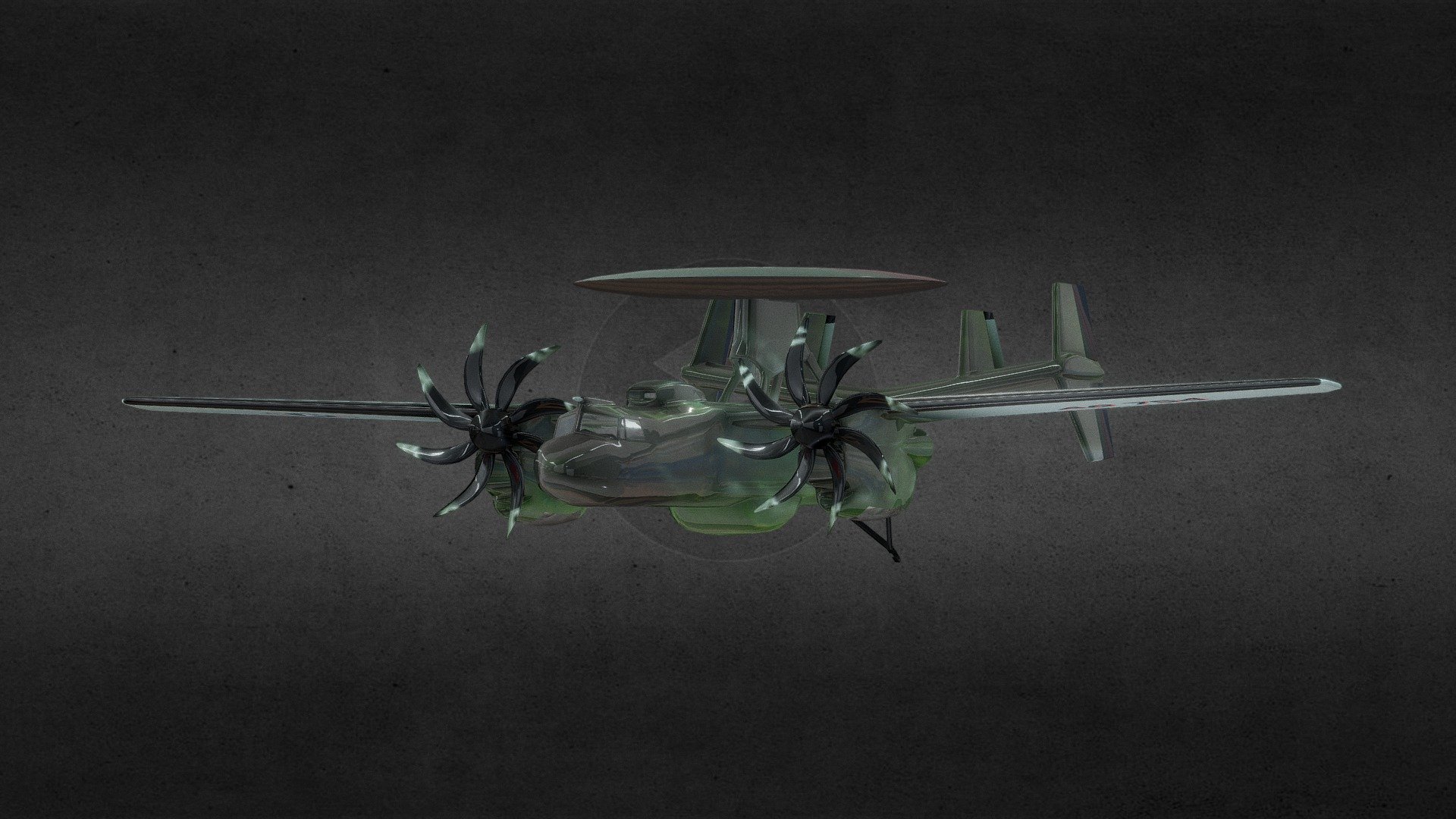 Northrop Grumman E-2 Hawkeye - Download Free 3D model by dannzjs ...