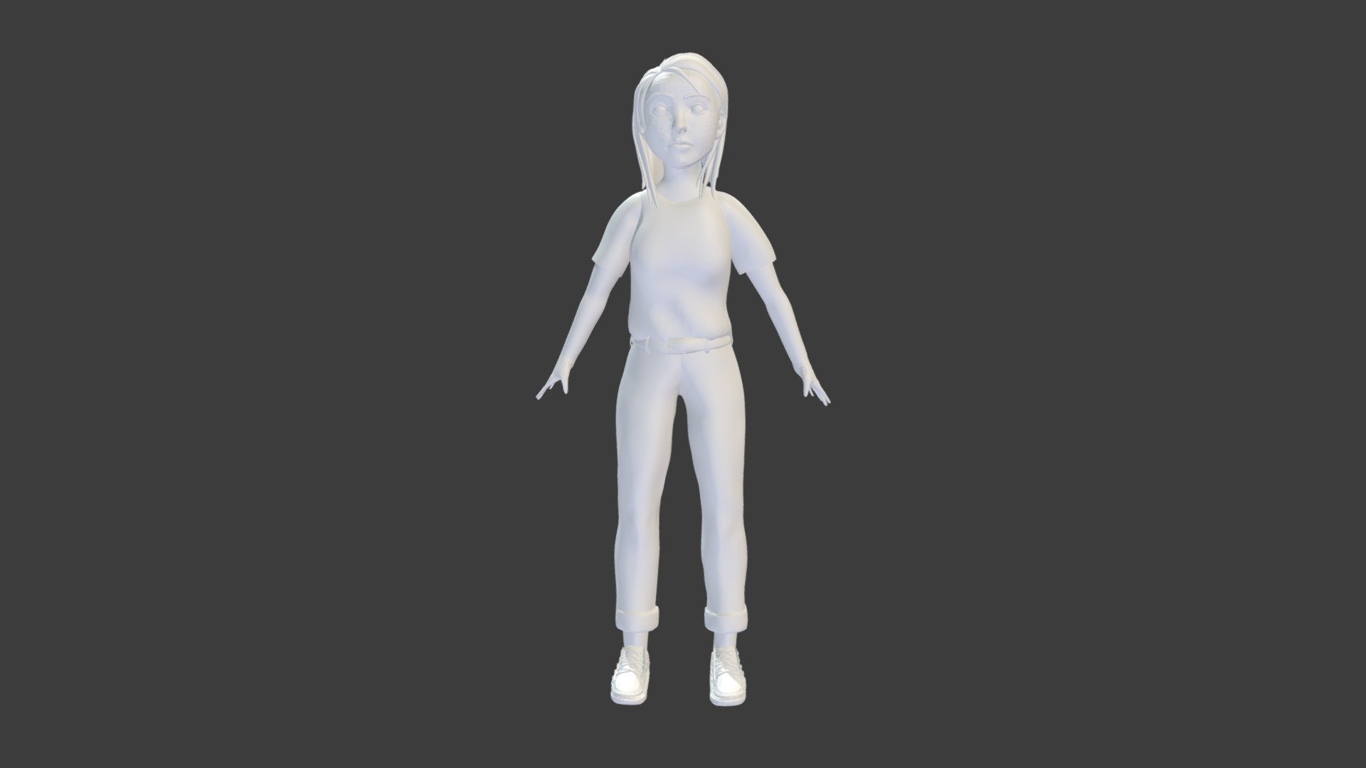 Side Character #1 - Retopologised - Download Free 3D model by Luka ...