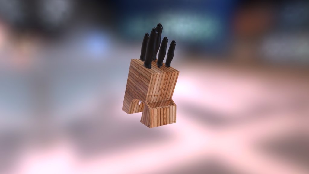 Knife Set - 3D model by insya [db7d7e1] - Sketchfab