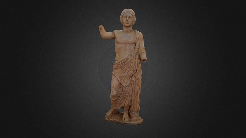 Young Man Statue. - 3D model by Panomedia [db7fbeb] - Sketchfab