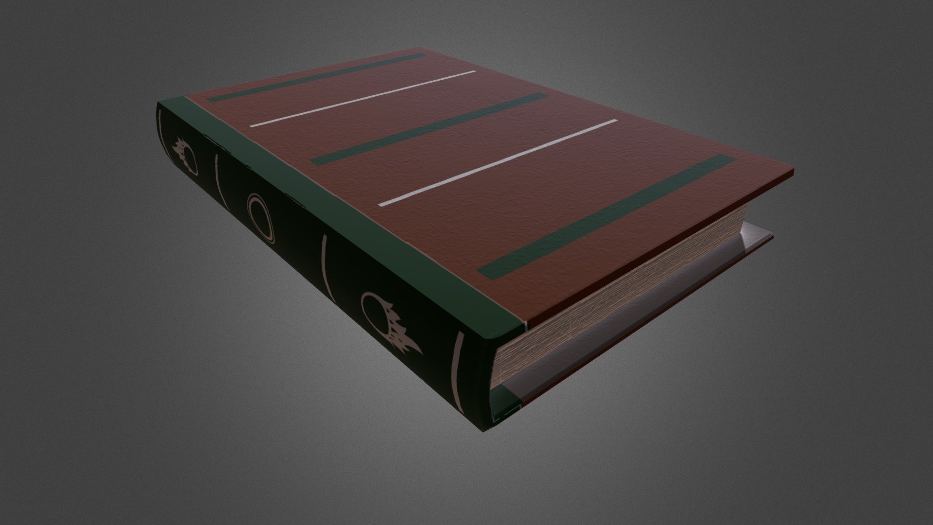 High poly book - Download Free 3D model by RubaQewar [db80479] - Sketchfab