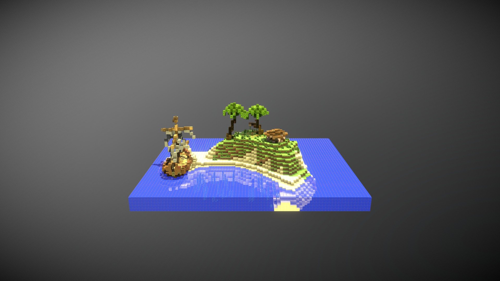 Shipwreck - 3D model by DoodleGirl100 [db815a6] - Sketchfab