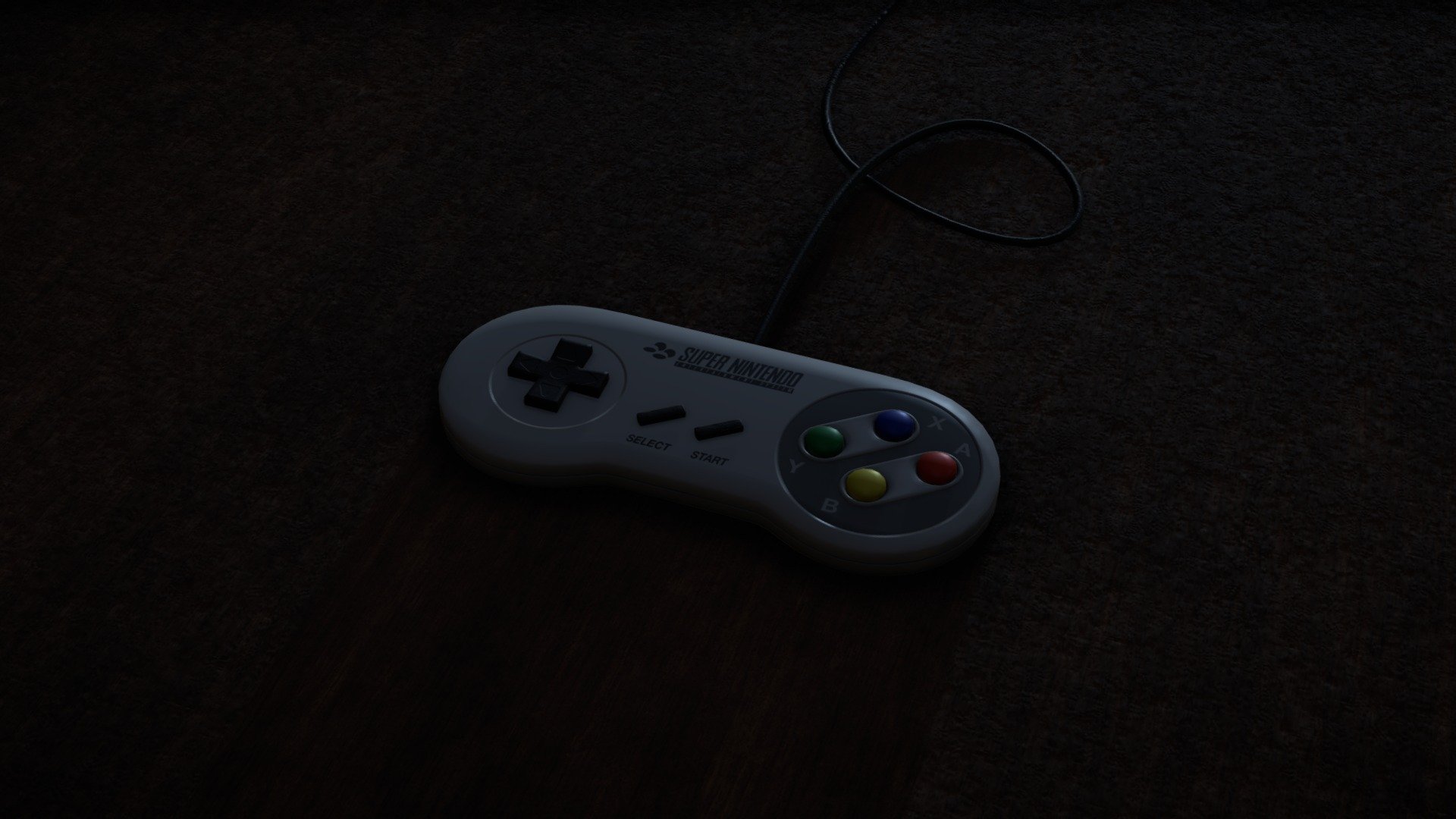 SNES Controller - 3D model by Artur_Montserrat [db81617] - Sketchfab
