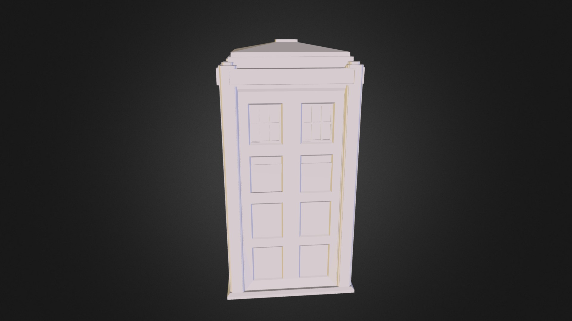 Tardis Christmas Tree Light - 3D model by 3dindustries [db81640 ...