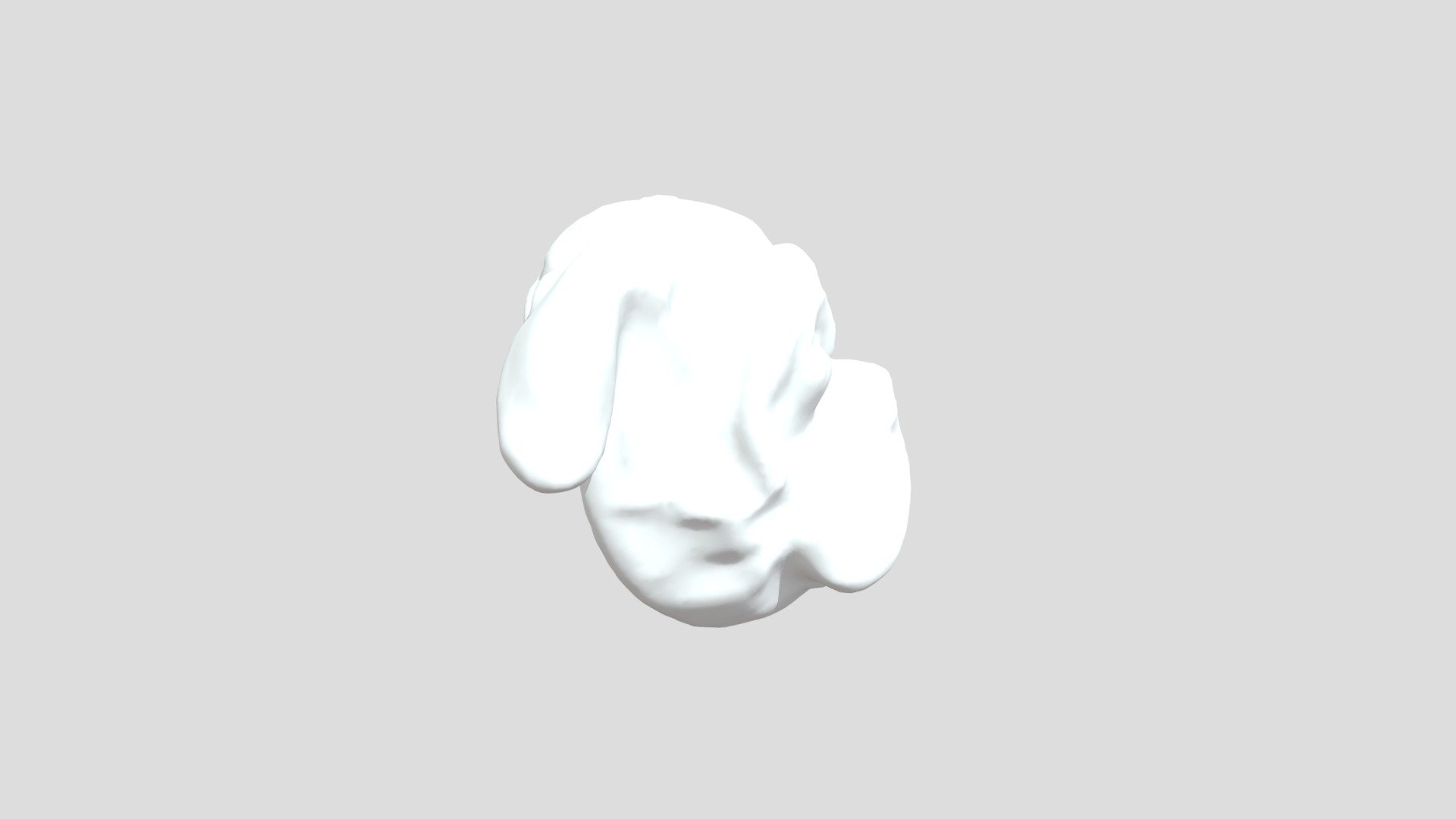 Exquisite Pug Face/Mask Model - 3D model by lifewithgabbiee [db81f13 ...