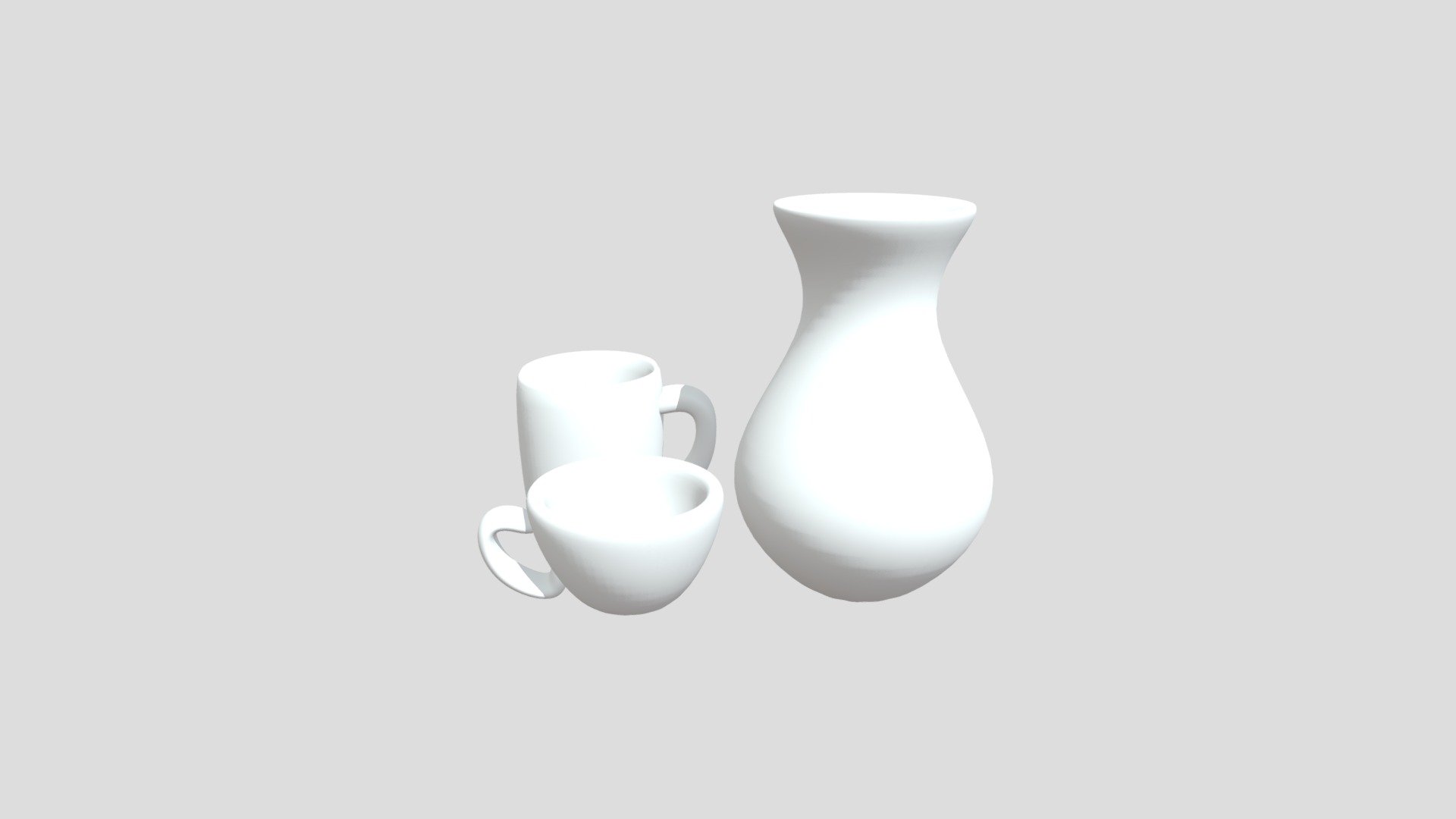 cups - 3D model by annachope [db83c5d] - Sketchfab