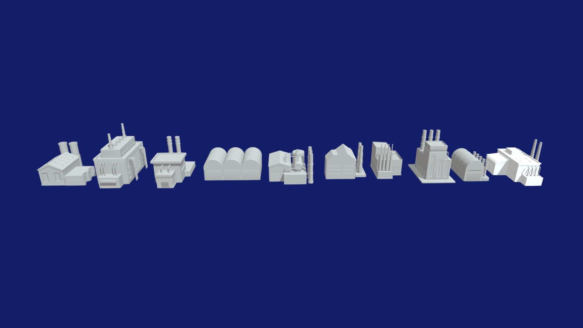 Factory Building VOL-02 - 3D model by somayegh691 [db84201] - Sketchfab