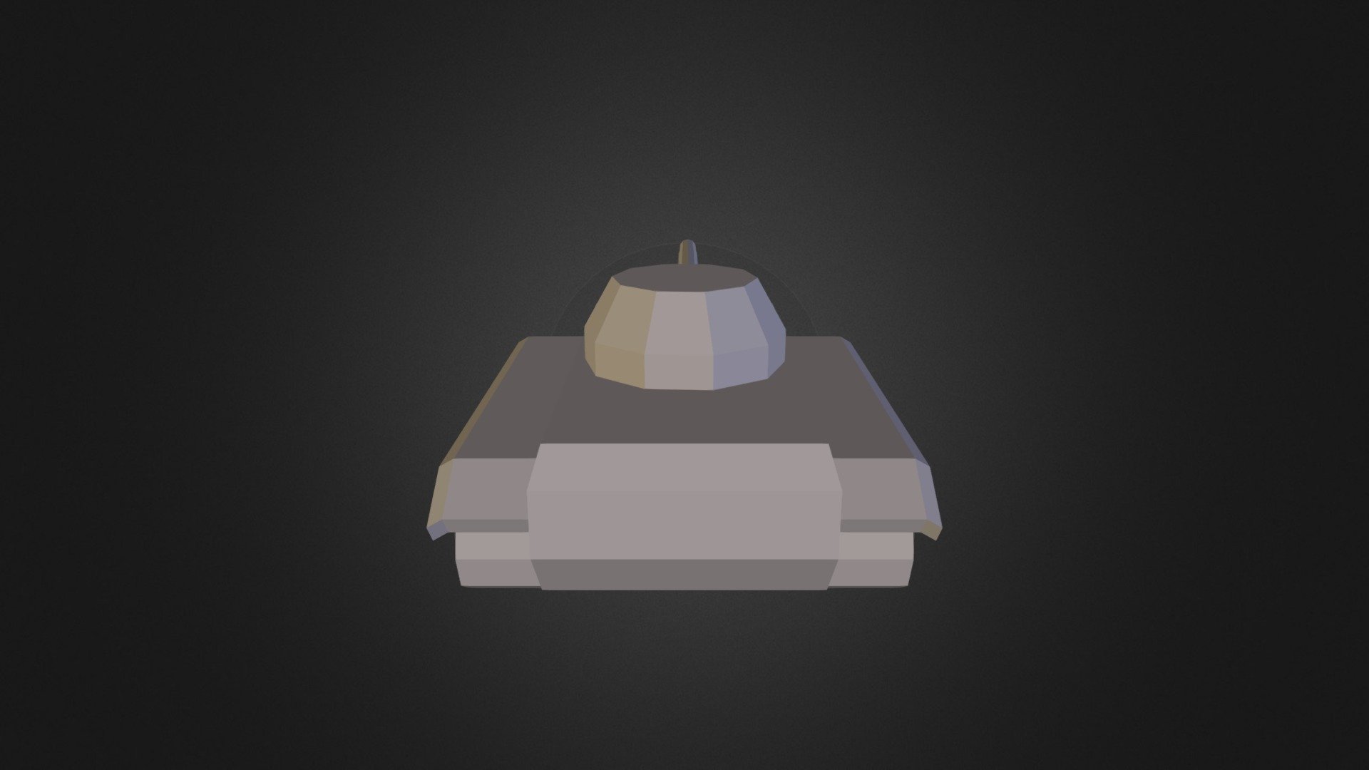 Low Poly Tank - 3D model by dannu3 [db84e36] - Sketchfab