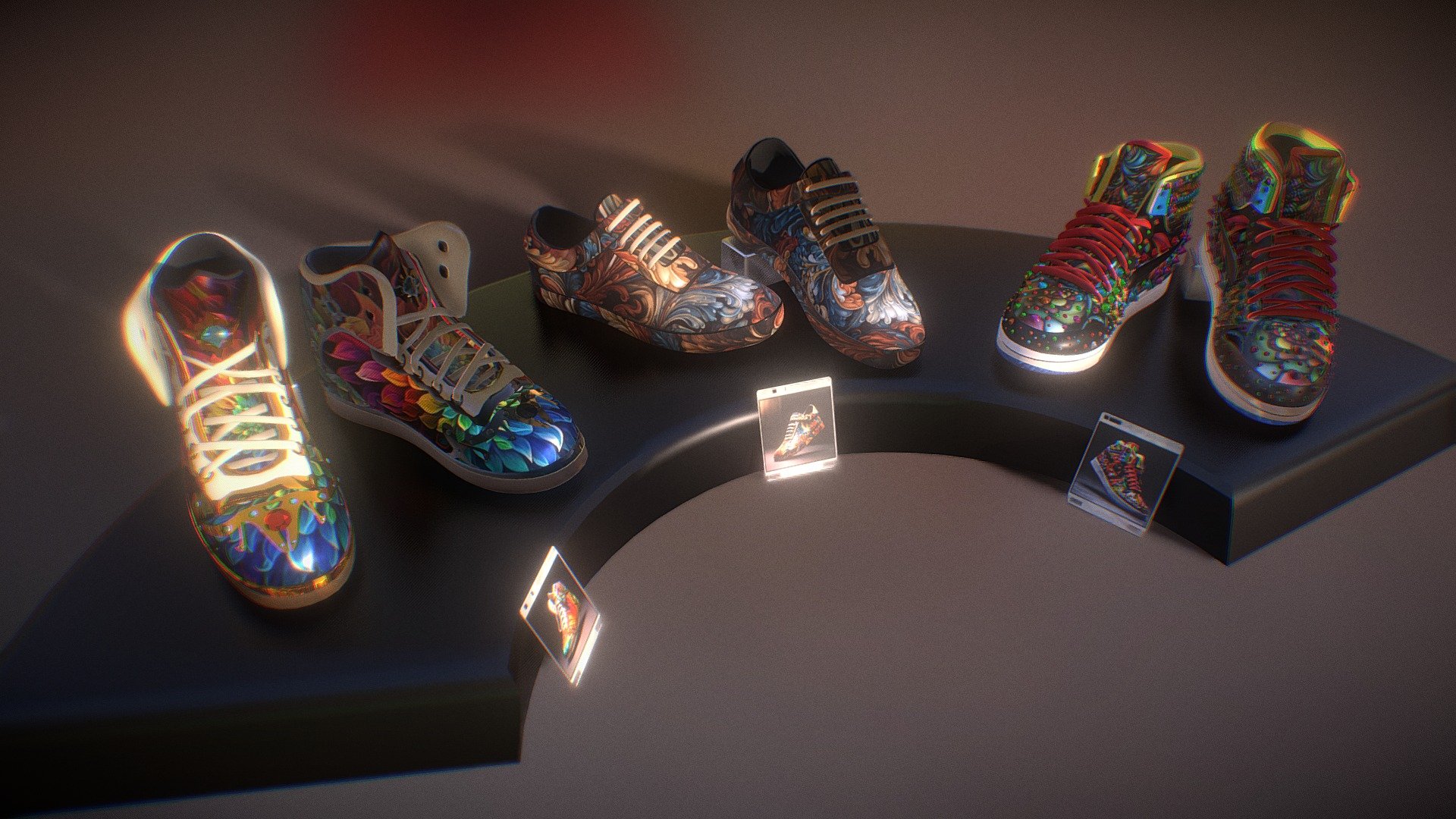 HOUDINI METAVERSE Wearable 3D Line - 3D model by MatijaKuzz [db85212 ...