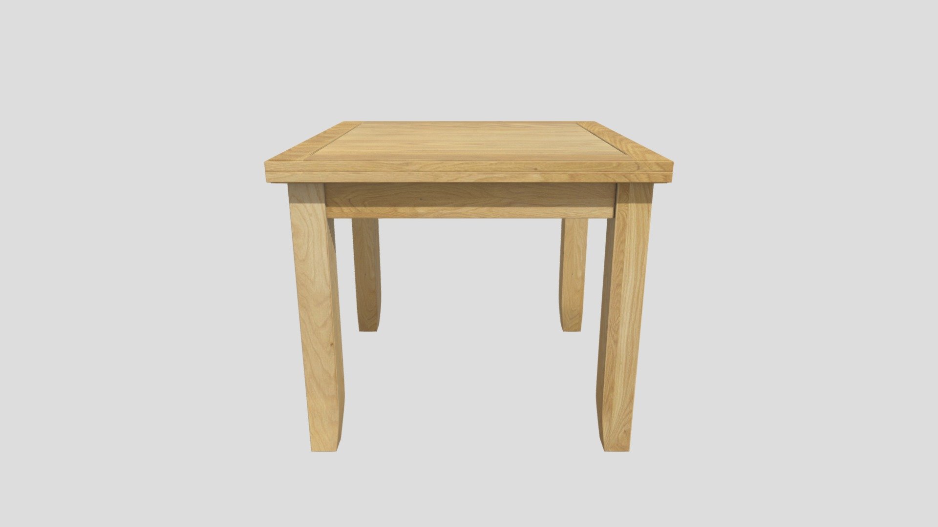 Solid Oak Table - Buy Royalty Free 3D model by Hexa (@hexa_partner ...
