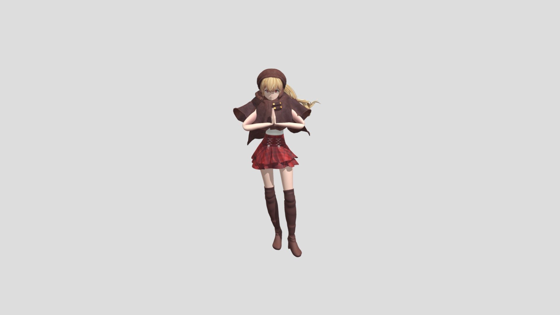 3d character (praying) - Download Free 3D model by XxDeafYesxx [db8661a ...