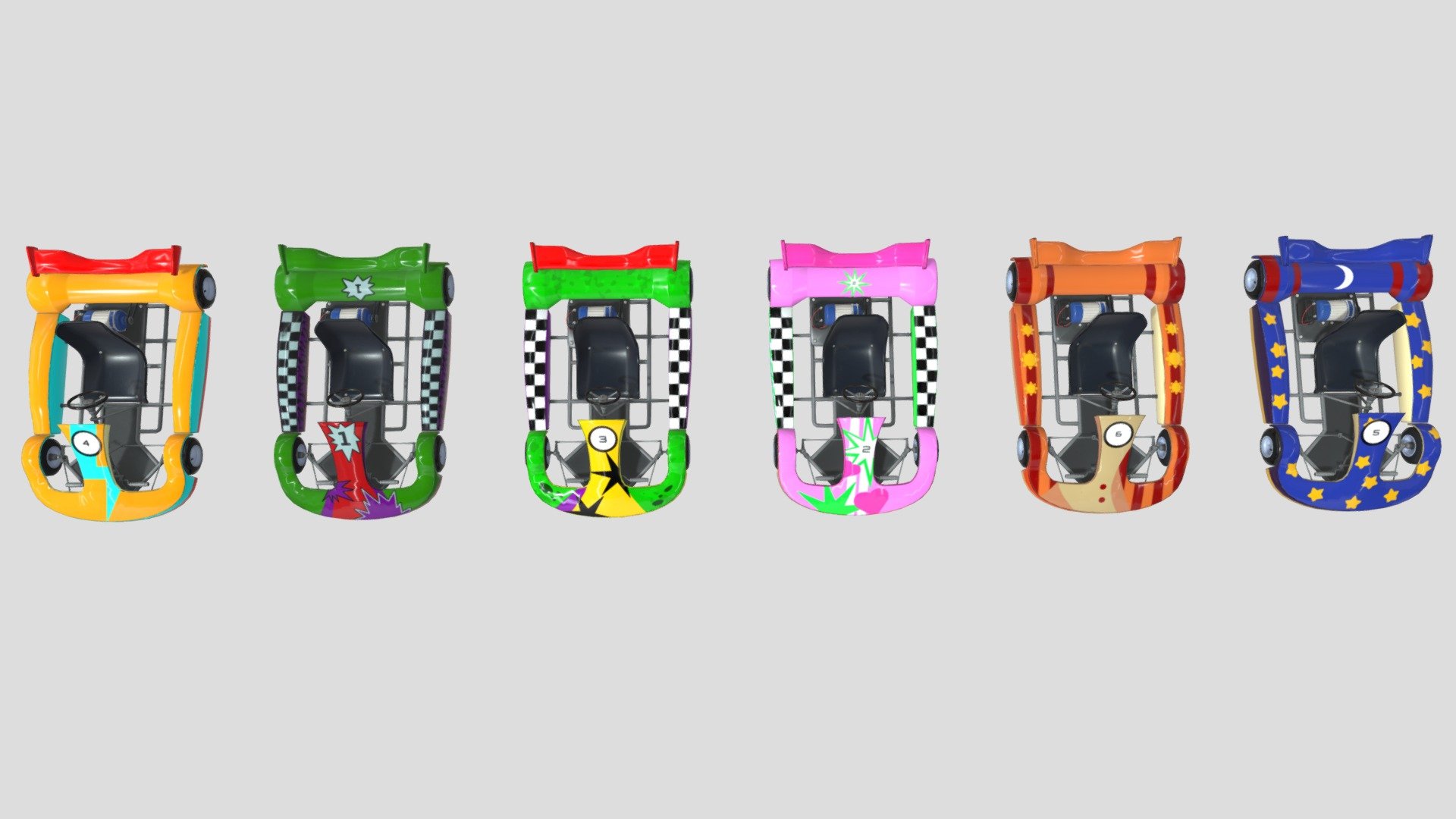Fnaf SB Go Karts - Download Free 3D model by RISE OF PHOENIX ...