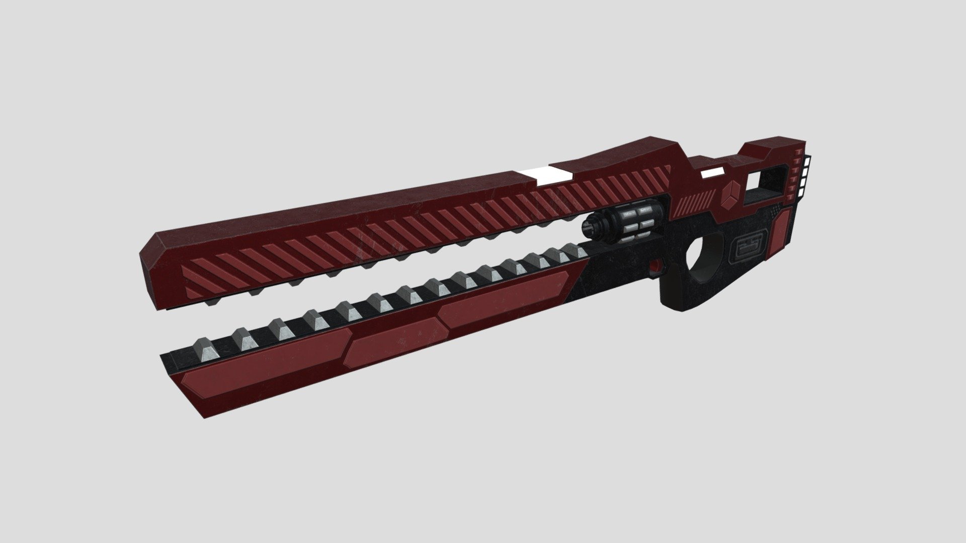 Rail Gun - 3D model by WODH Studios (@wodhstudios) [db8bc75] - Sketchfab