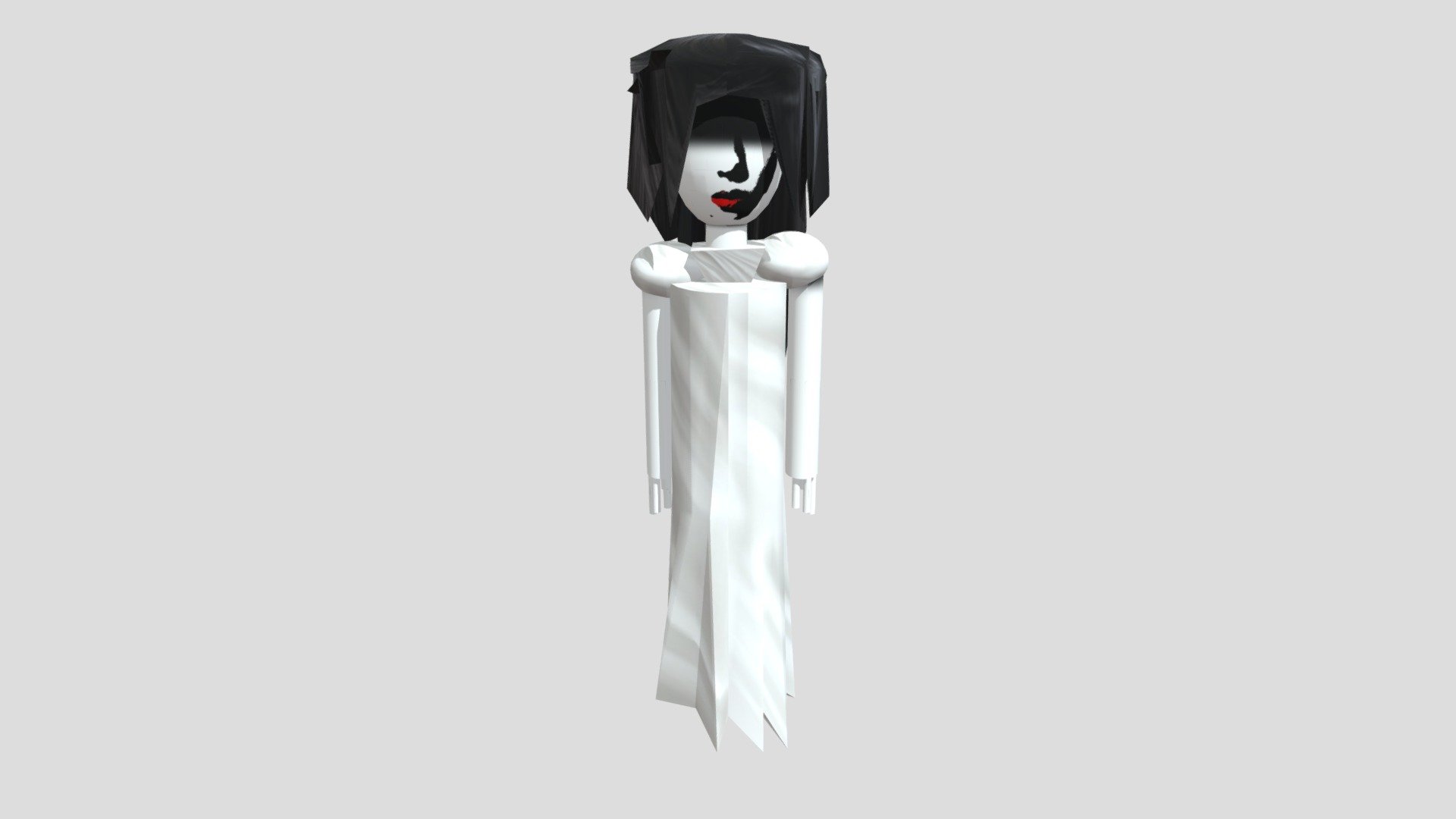 Ghost girl test (normal version) - Download Free 3D model by ...