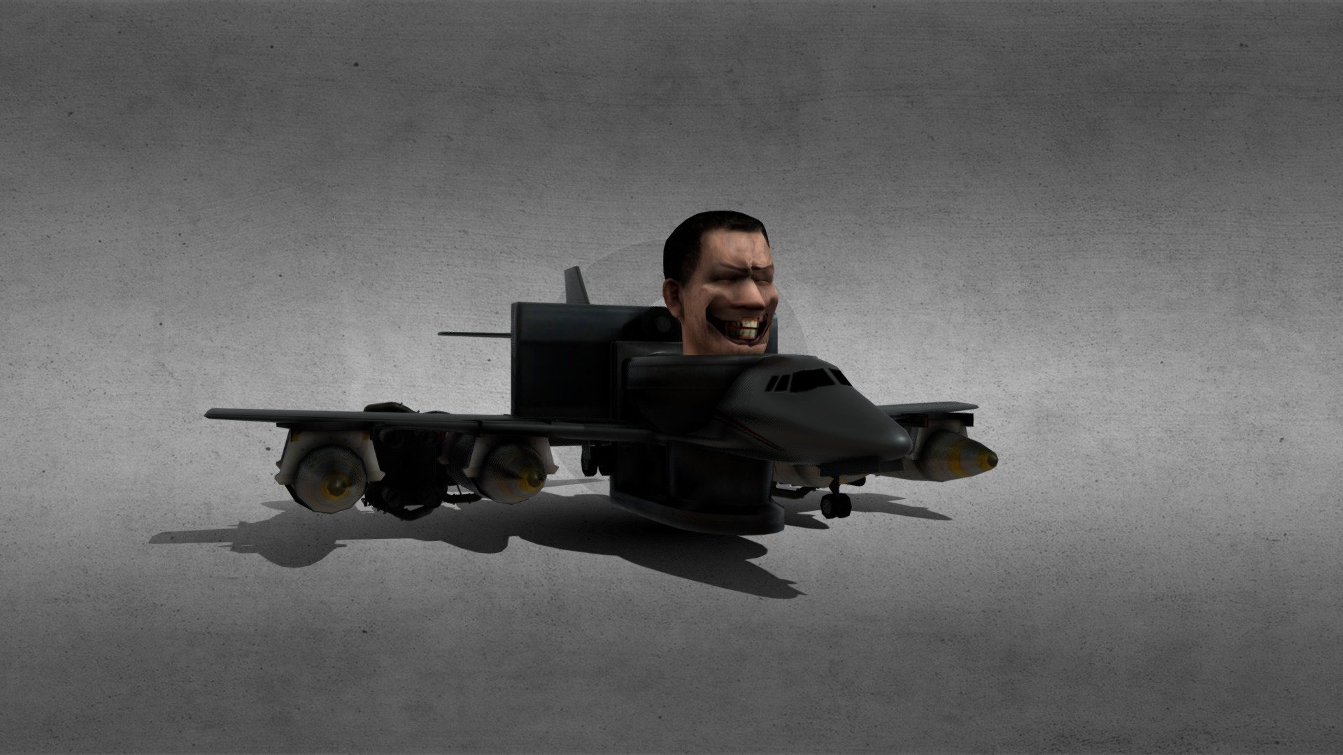 Airplane Bomber - Download Free 3D model by new gmod player ...