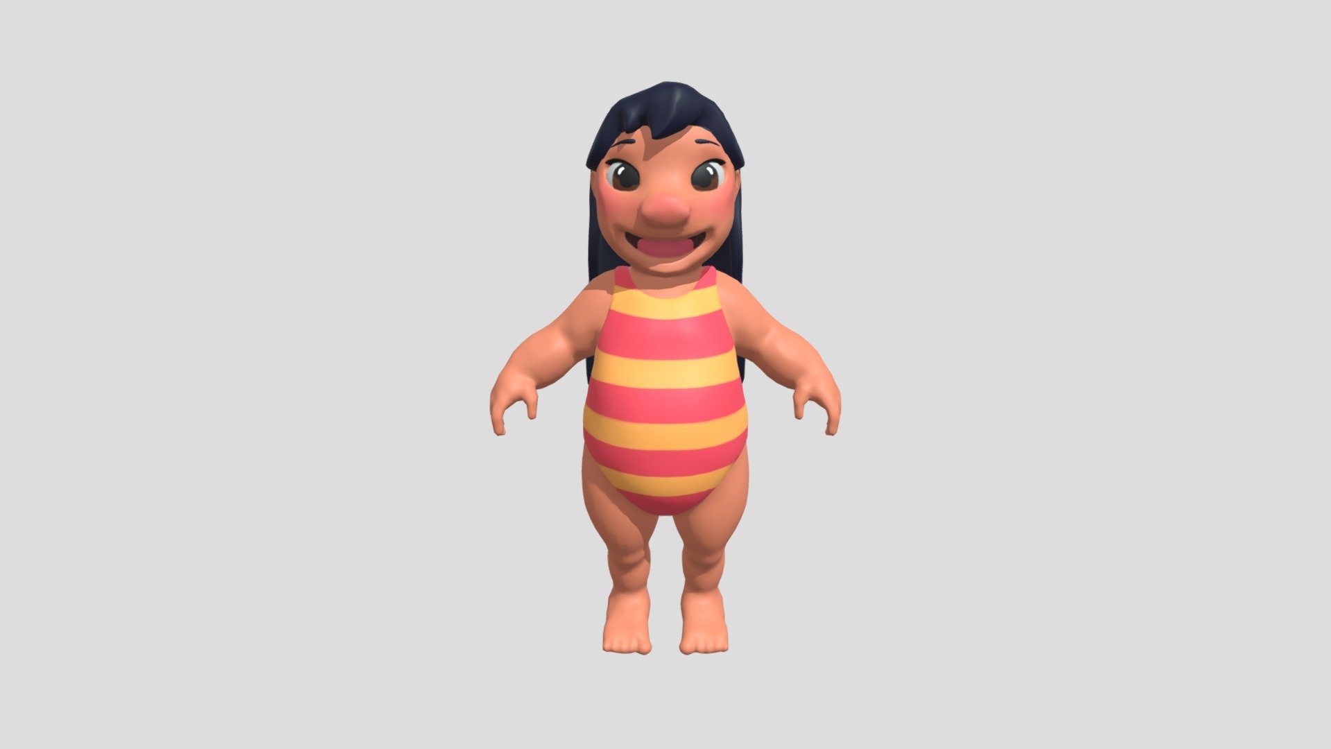 Lilo - 3D model by TyphaineEscande [db8e48c] - Sketchfab