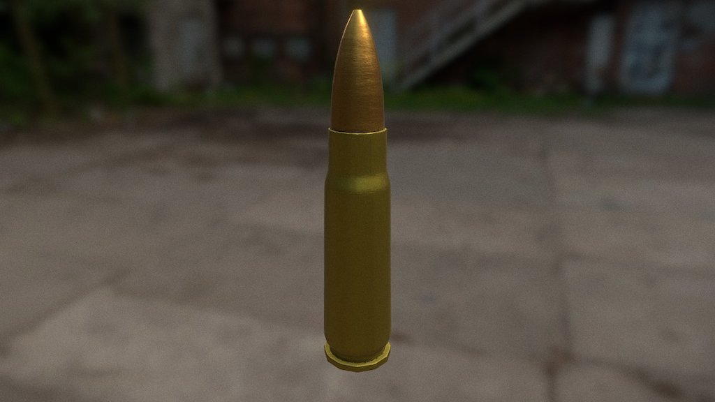 7.62x39MM M43 - 3D model by fasmata [db8e910] - Sketchfab