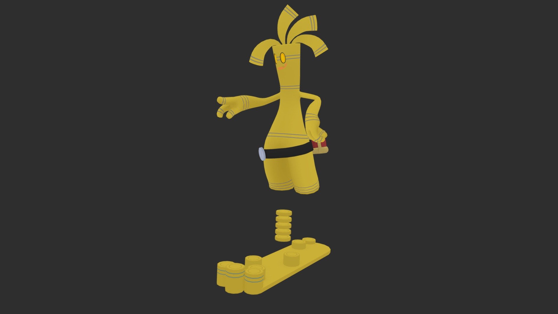 Shiny goldengo (SV) - Download Free 3D model by Mariokart07 [db8ef30 ...