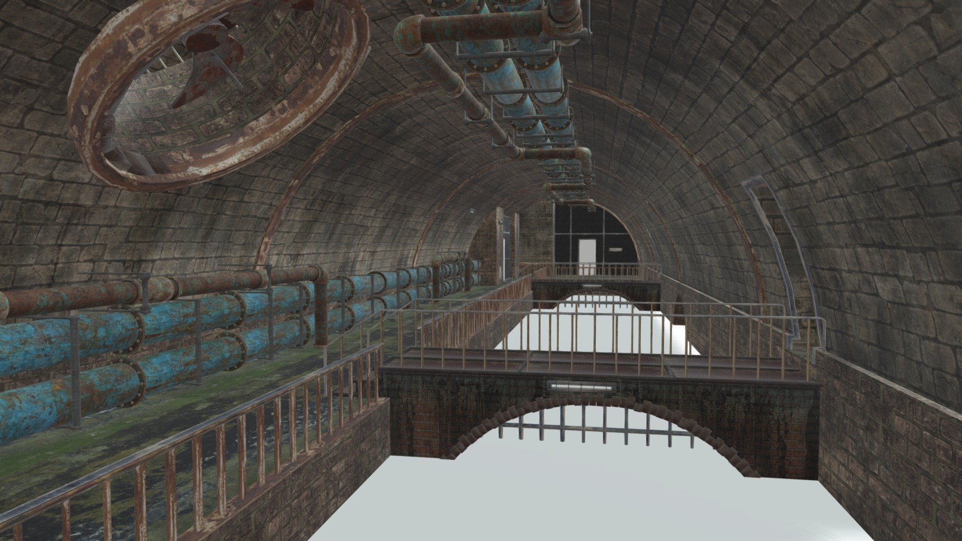 The Sewer - Download Free 3D model by Veterock (@windofglass) [db8fd5a ...