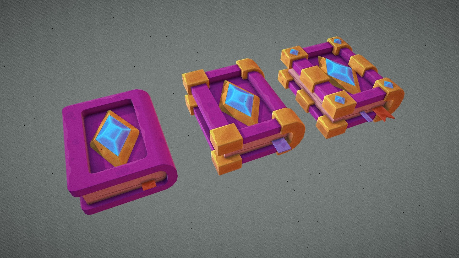 casual books - 3D model by SeTech [db8ff6b] - Sketchfab
