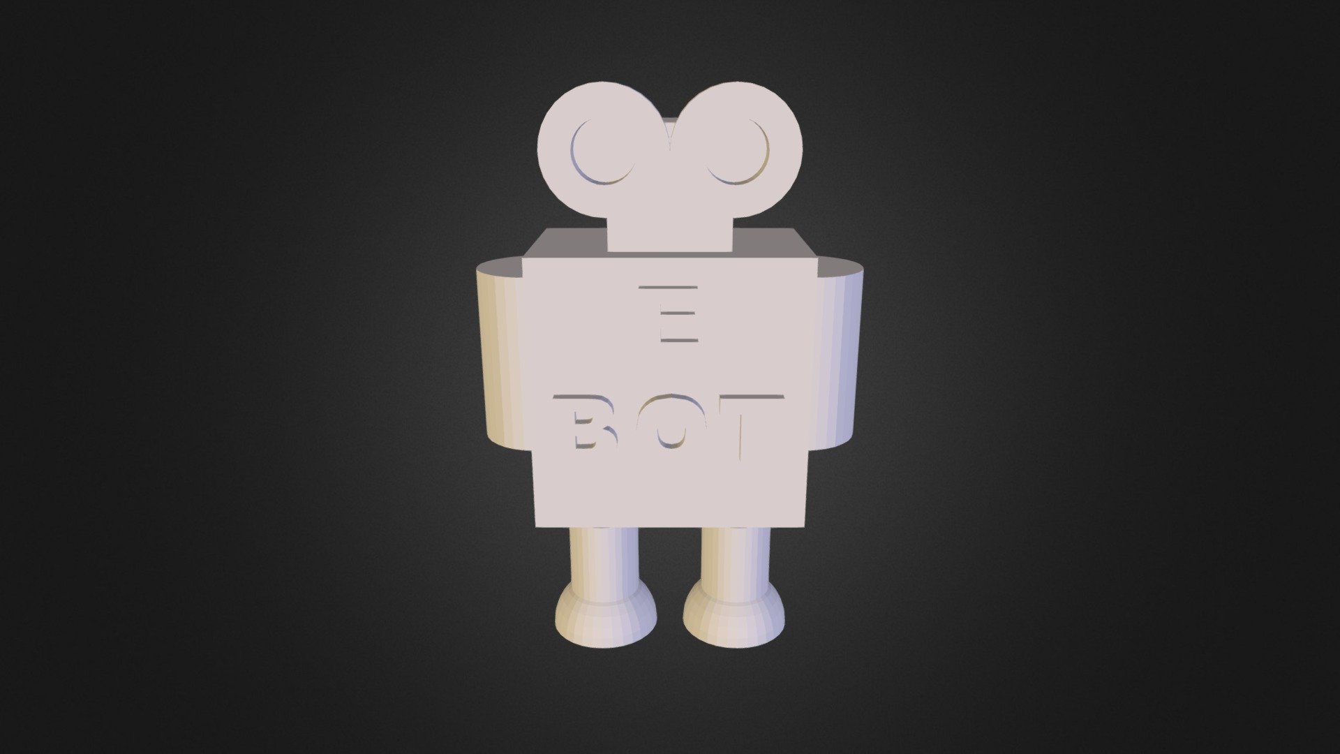 Simple Robot - E BOT - 3D model by 3dindustries [db901b2] - Sketchfab