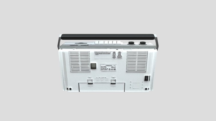 Boombox 3D models - Sketchfab