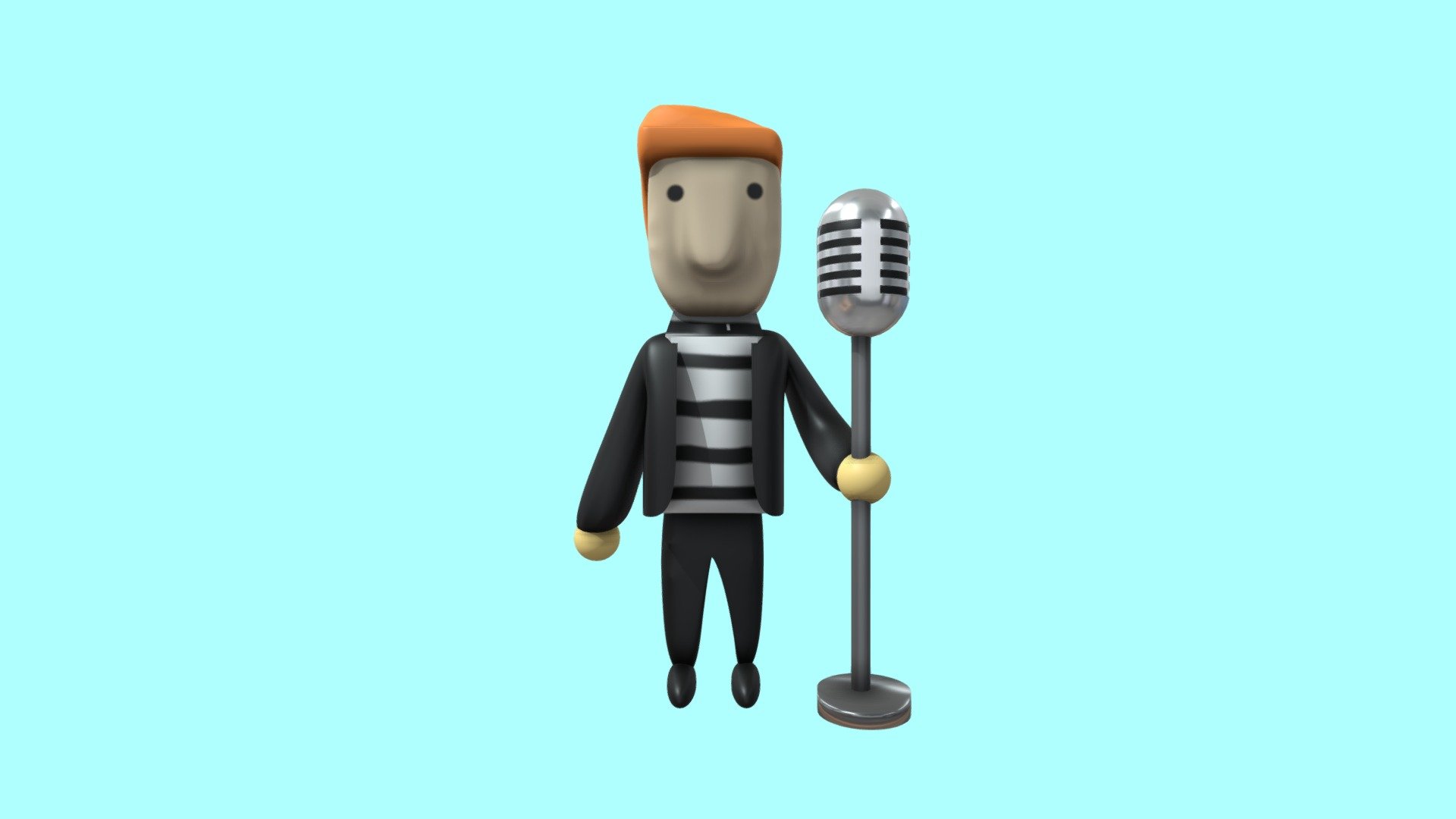 🎙 Never Gonna Give You Up 🎶 - Download Free 3D model by DylanXart ...