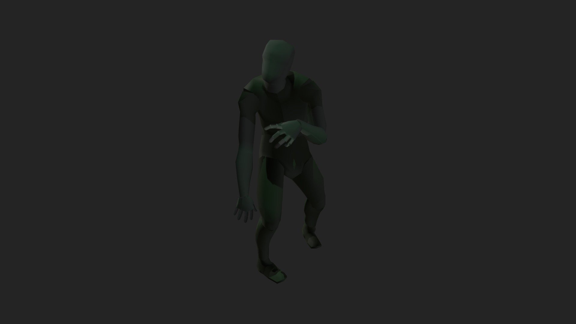 Slow Zombie Cycle - 3D model by shane.davis [db917a5] - Sketchfab