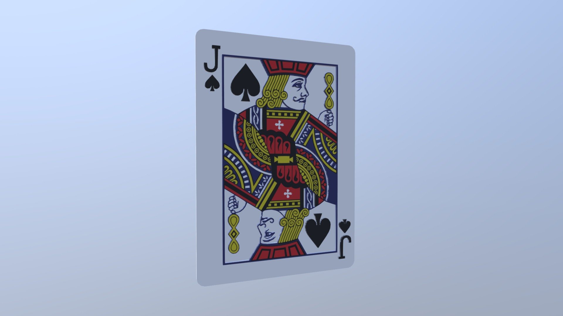 Jack of Spades - 3D model by Fakush [db9198f] - Sketchfab