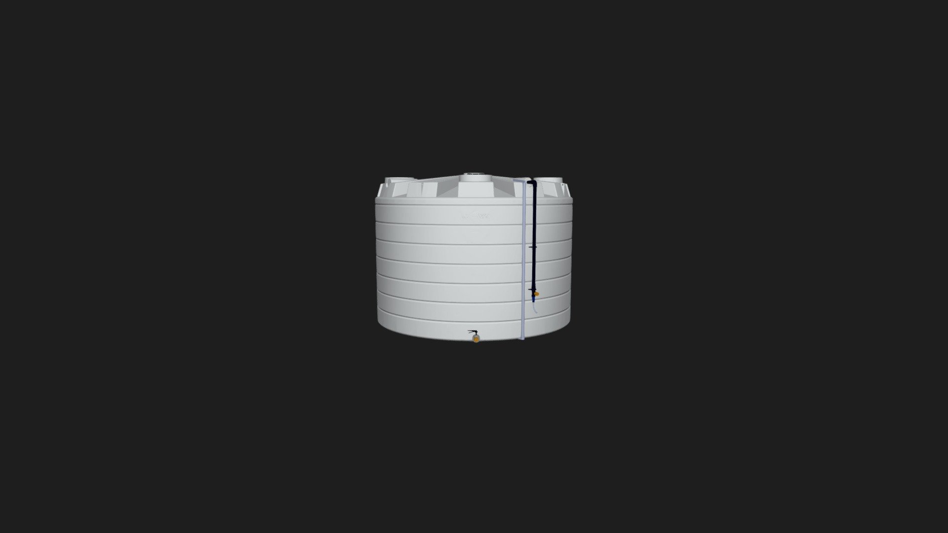 50,000 Litre Liquid Fertiliser Storage Tank - 3D model by Coerco Group ...