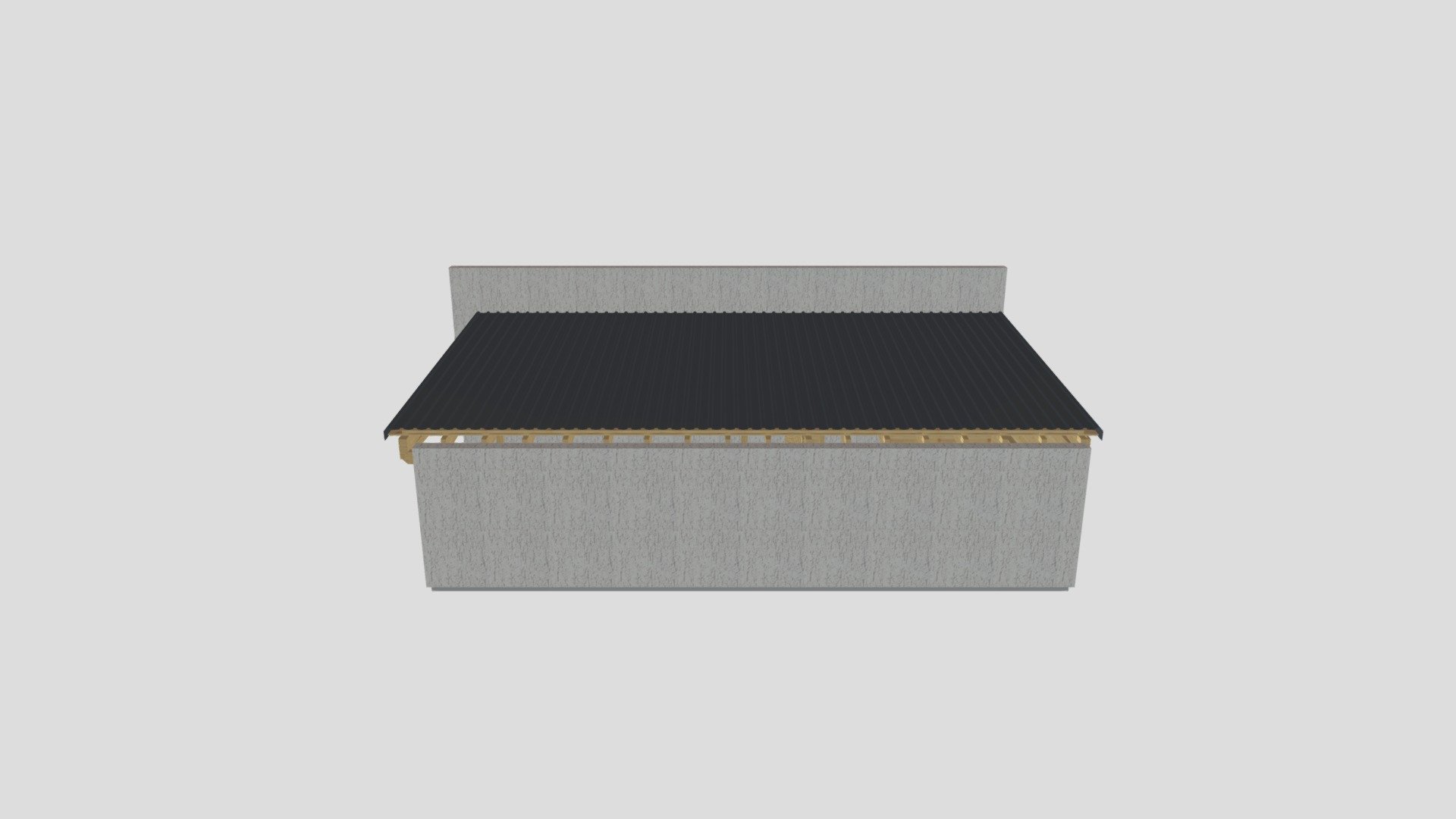 Hubert Carport mit Schuppen.xml - 3D model by weto_ag [db939c3] - Sketchfab
