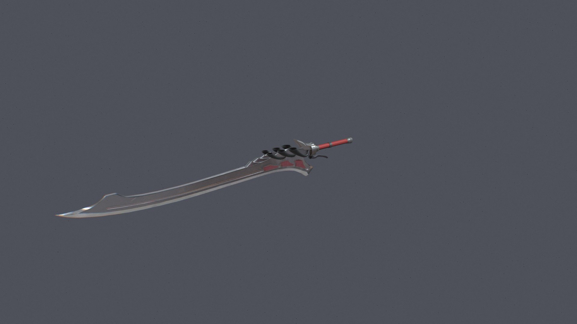 Red Queen – Nero’s Sword - Download Free 3D model by oliveirailustra ...