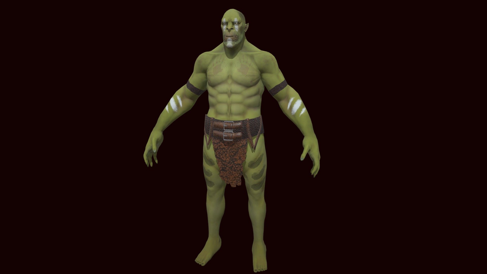 Orc Warrior - 3D model by isa3design [db94963] - Sketchfab
