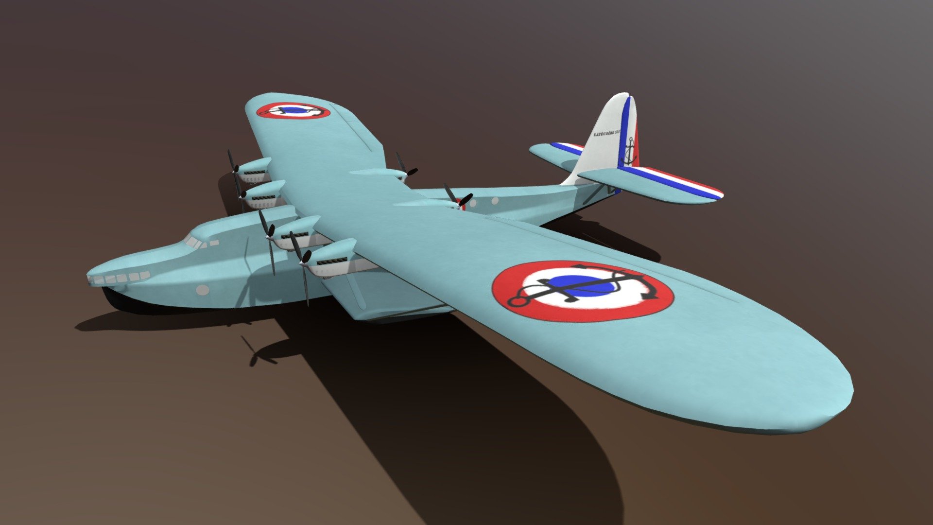 Latécoère 523 - Download Free 3D model by helijah [db95be9] - Sketchfab