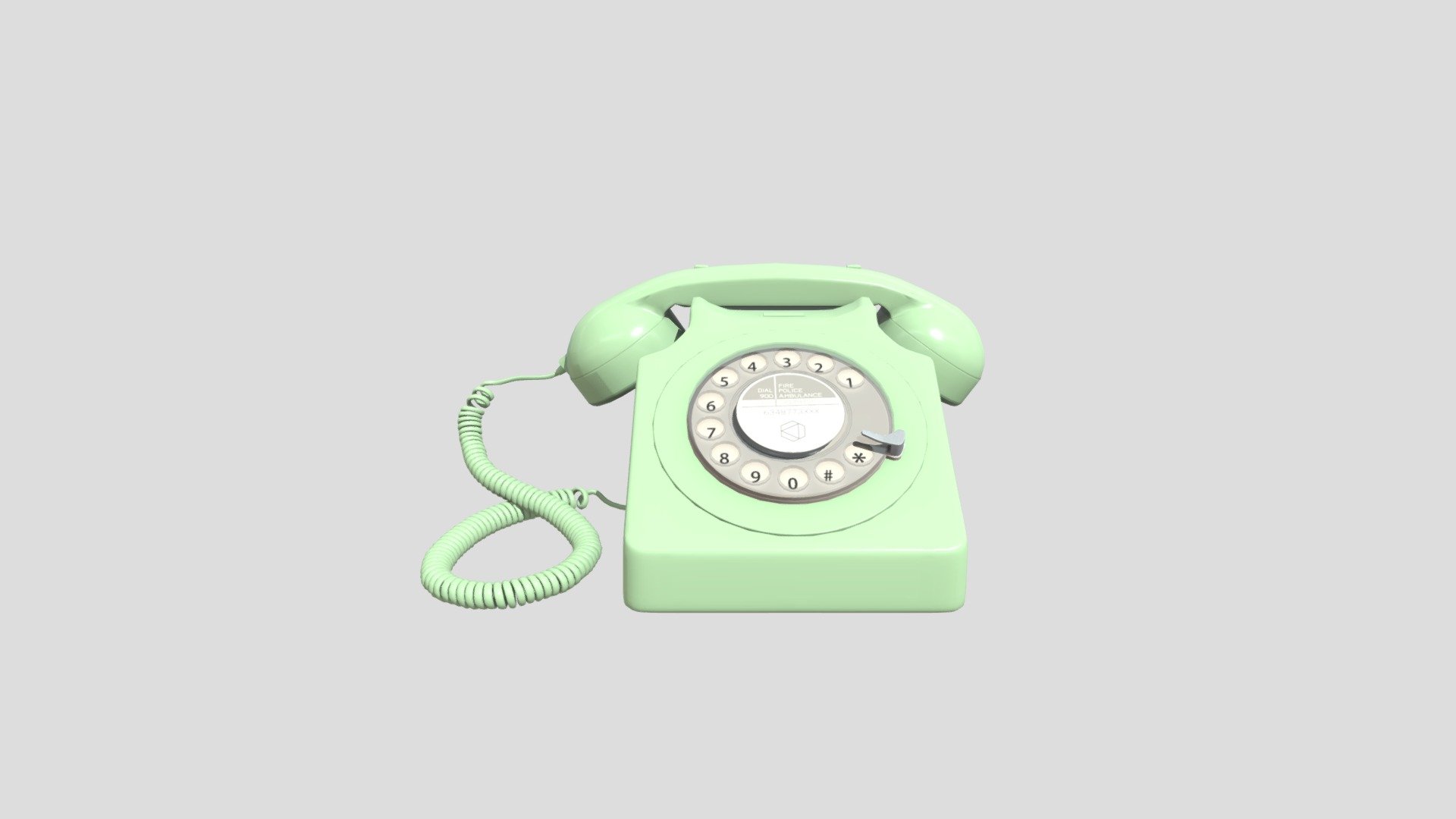 Telephone - 3D model by nathanbedford [db98182] - Sketchfab