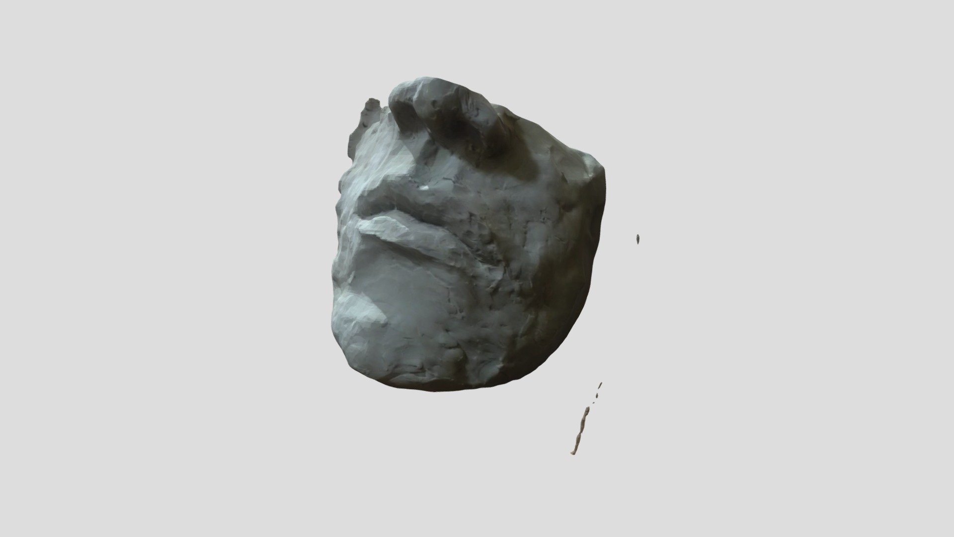 Rough Life-sized Mouth clay - 3D model by SilverbackCT (@giering.m ...