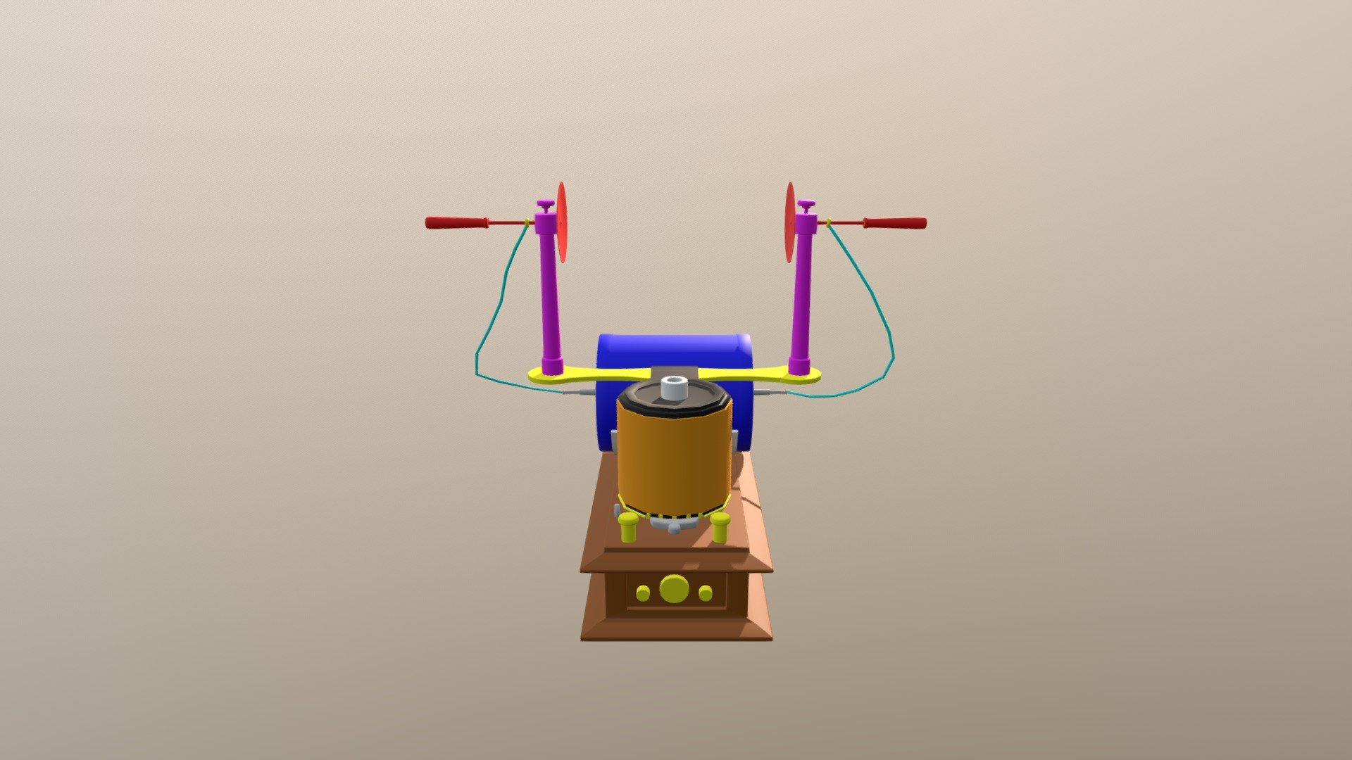 Tesla Machine - 3D model by natcole [db9871c] - Sketchfab
