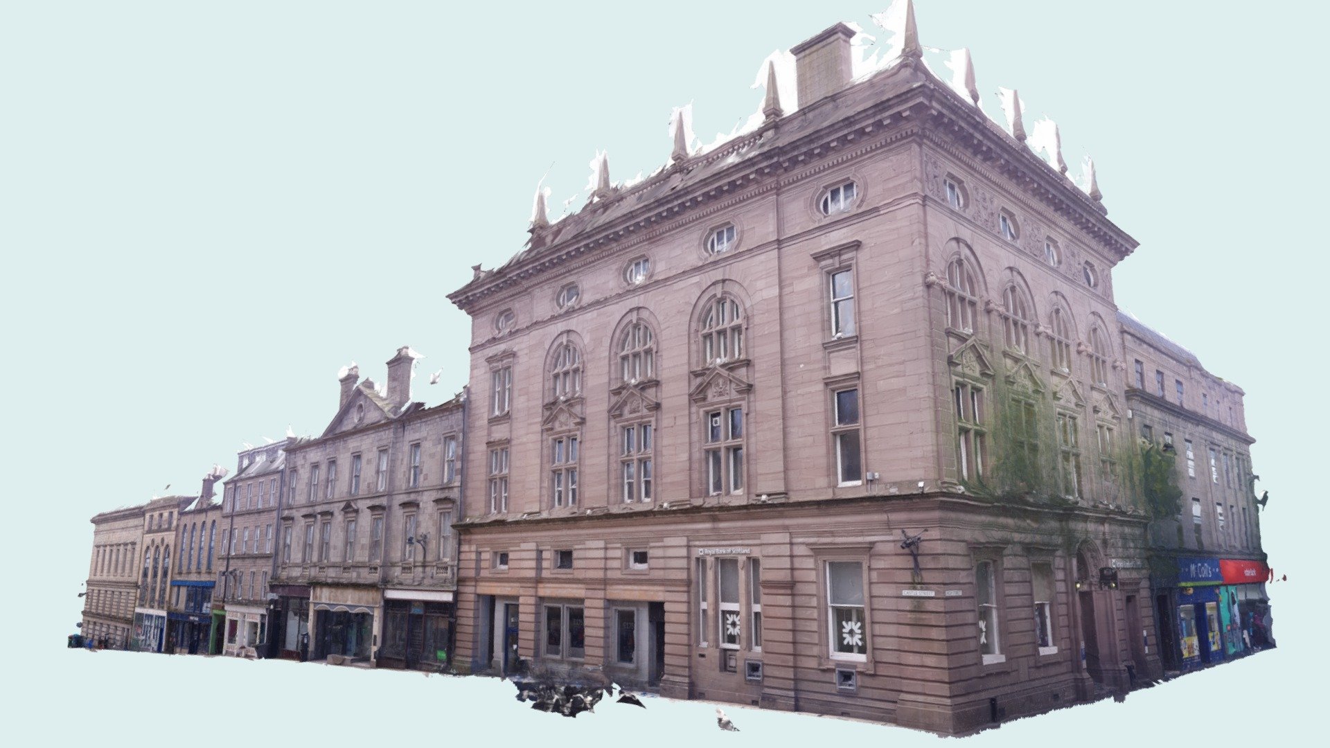 Dundee, city centre (Block F pt02, Castle) - Download Free 3D model by ...