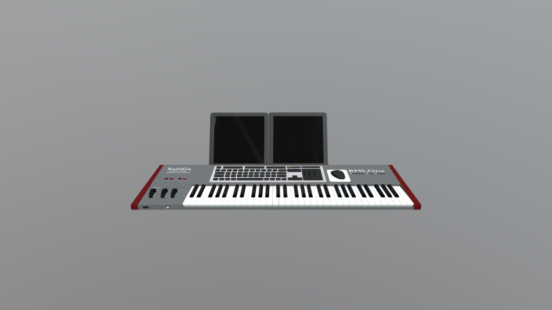 Synthesizer Workstation - Download Free 3D model by Burmawa [db9e2b1 ...