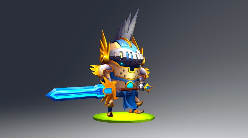 Paladin - 3D model by beaujohnson021695 [db9fc57] - Sketchfab
