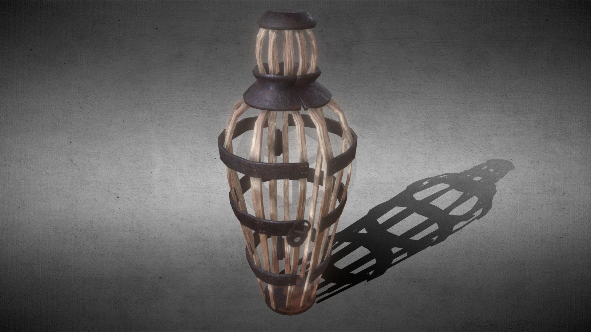 Low Poly Medieval Cage - Download Free 3D model by Sigil0fSaturn ...