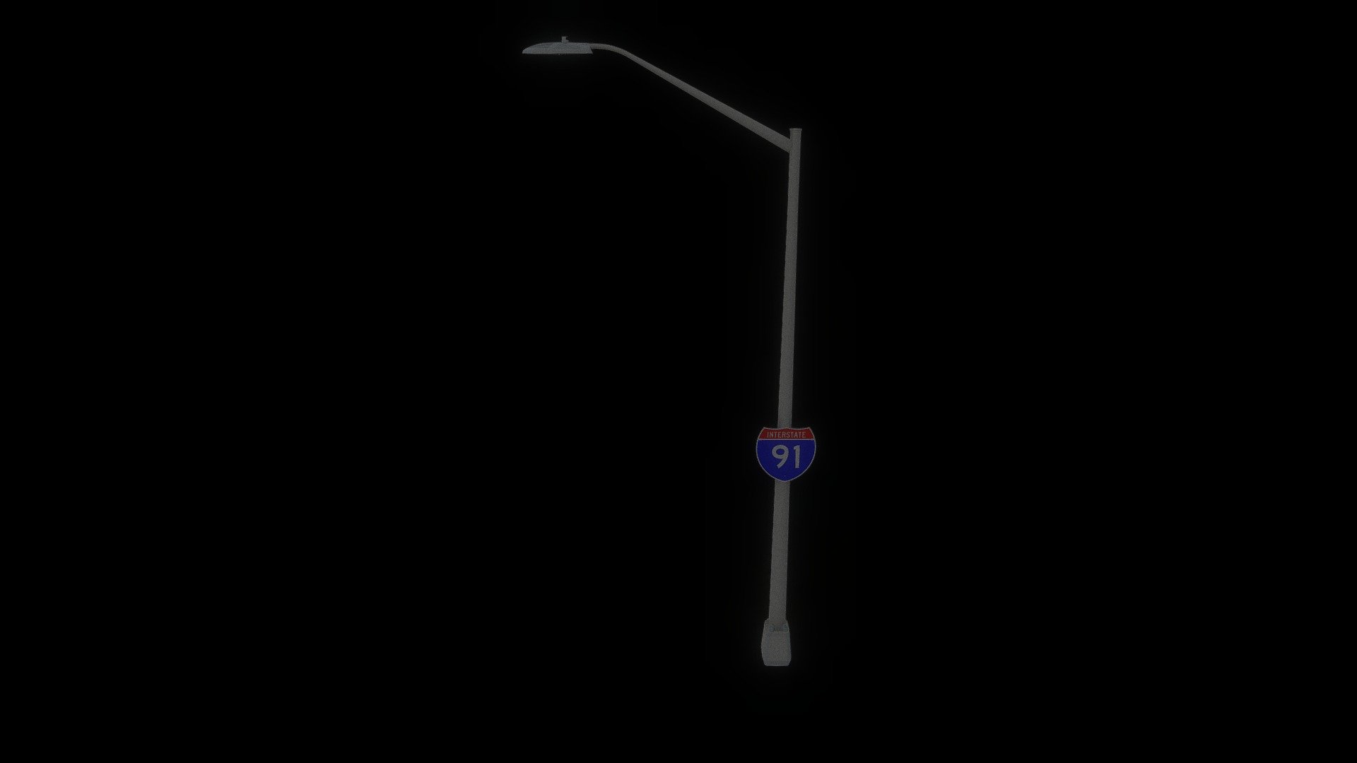 AEL AUTOBAHN ATBM FRWY streetlight - Download Free 3D model by ...