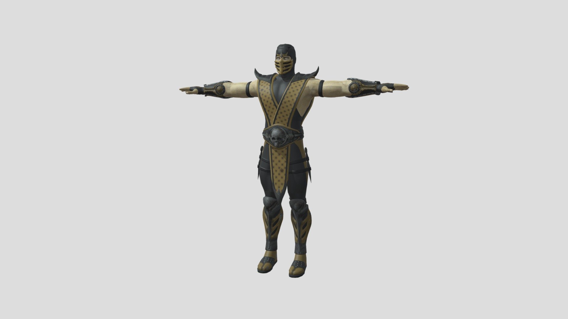 Scorpion from Mortal Kombat vs. DC Universe - Download Free 3D model by ...