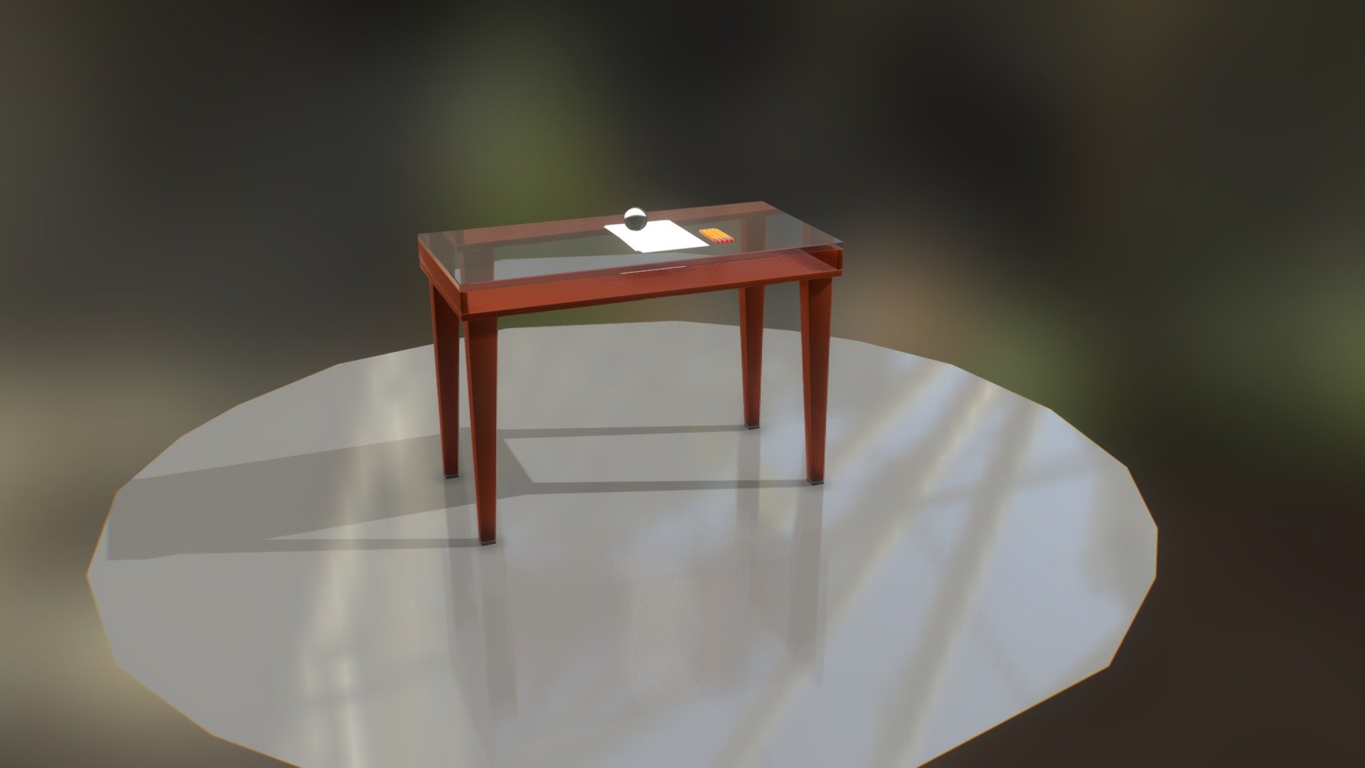 Desk 001 [Blender 2 8] - 3D model by Sean Lewis Artistry ...