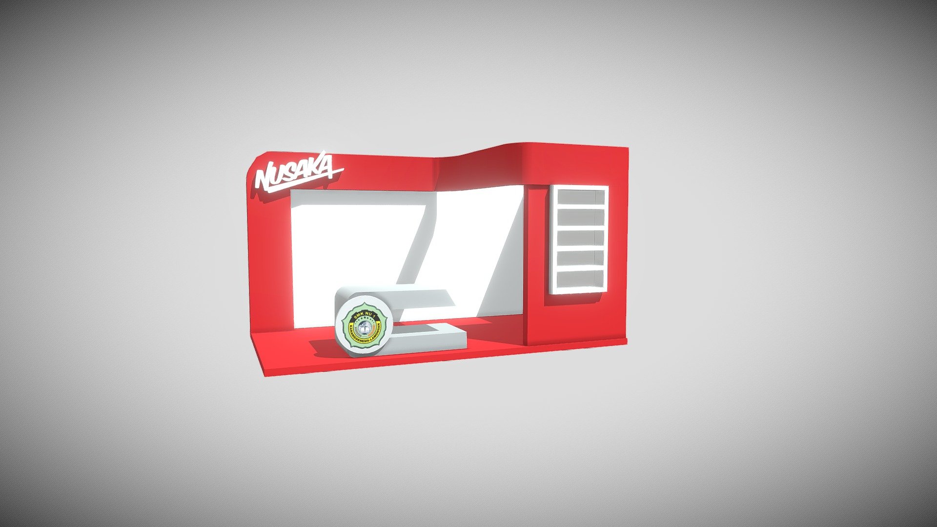 booth2 - Download Free 3D model by aan.la008 [dba6bc7] - Sketchfab