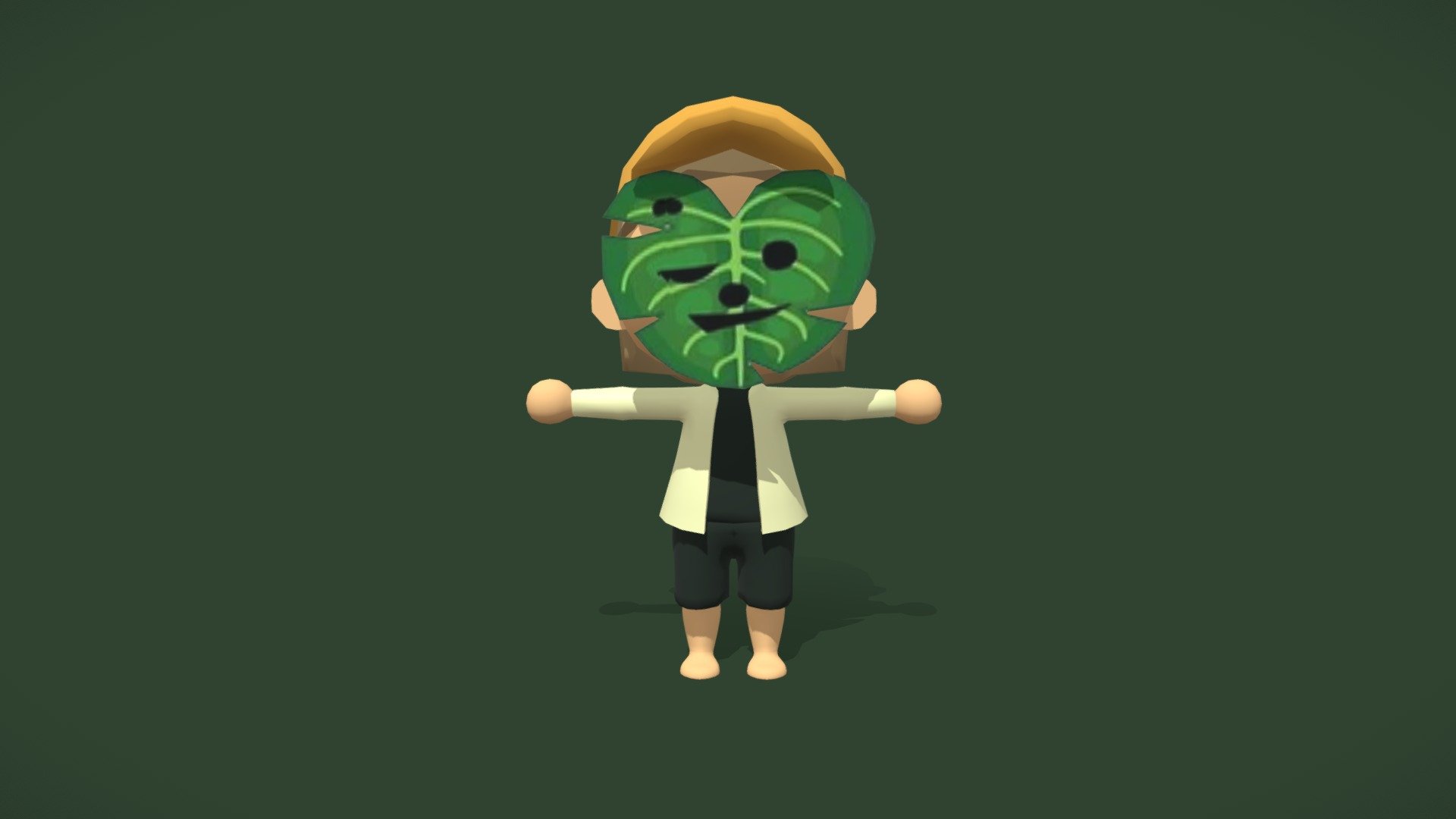 Korok mask character - 3D model by Kaspian.Seppanen [dba87a4] - Sketchfab