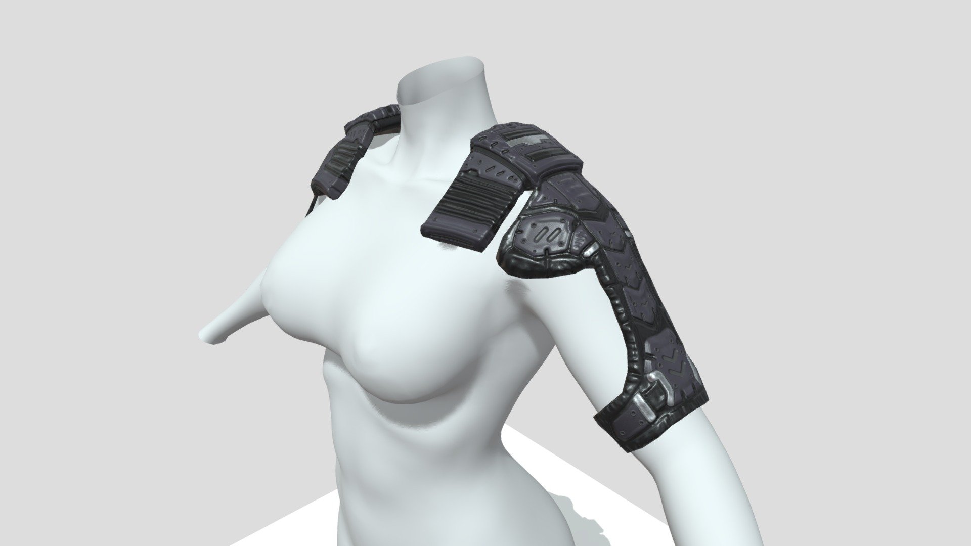 Avatall Eve Armor Pad 01 - Buy Royalty Free 3D model by pocolov ...