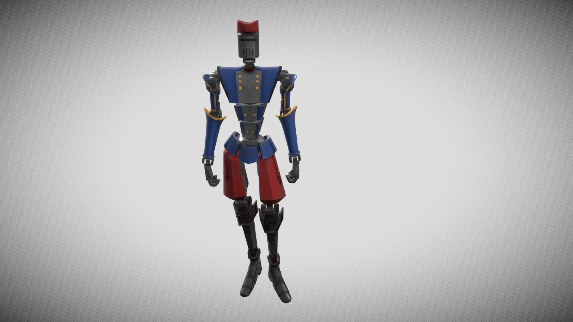 WW1 french robot solider - Download Free 3D model by bovos5 [dbaaf29 ...
