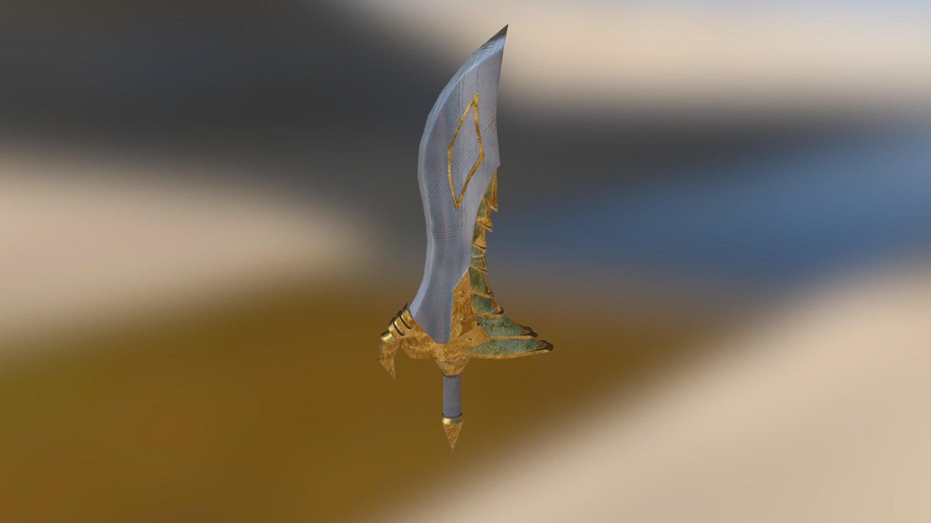 Arondight Silver Ver - Download Free 3D model by blade-yuki [dbabf7e ...